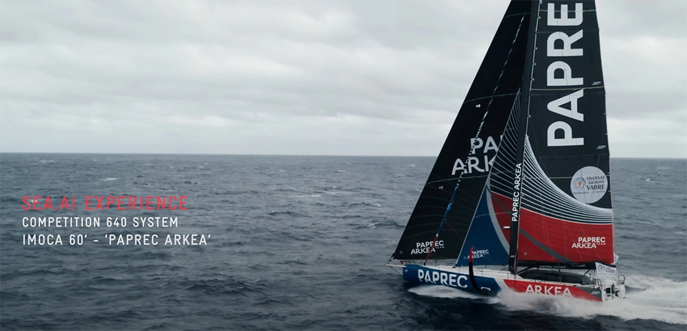 SEA.AI Experience - IMOCA 60 - Paprec-Arkea - Yoann Richomme
